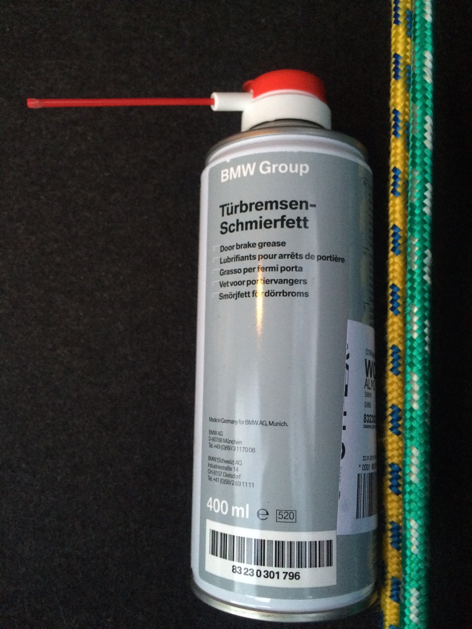 BMW смазка для ограничителей, TUNAP 157, уплотнитель на лобовое ...