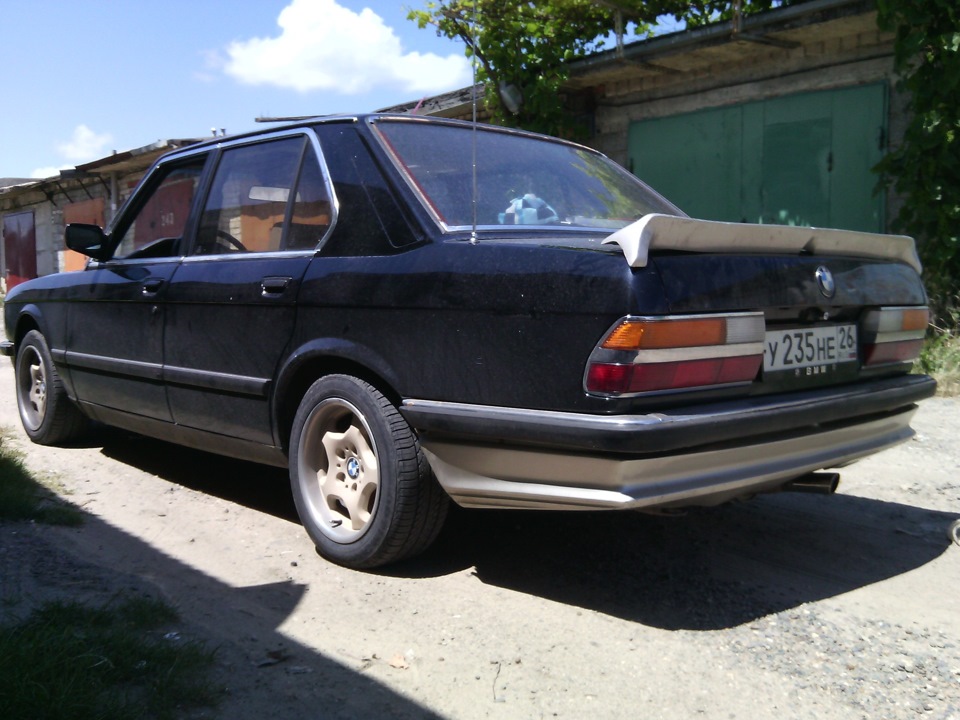 И тут мне повезло, Zender ) — BMW 5 series (E28), 2,5 л, 1985 года ...