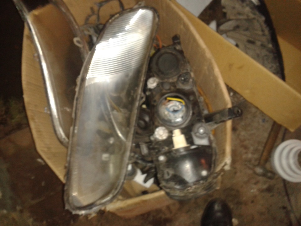 Фары DEPO имеют право на жизнь! — Opel Omega B, 3,2 л, 1995 года ...