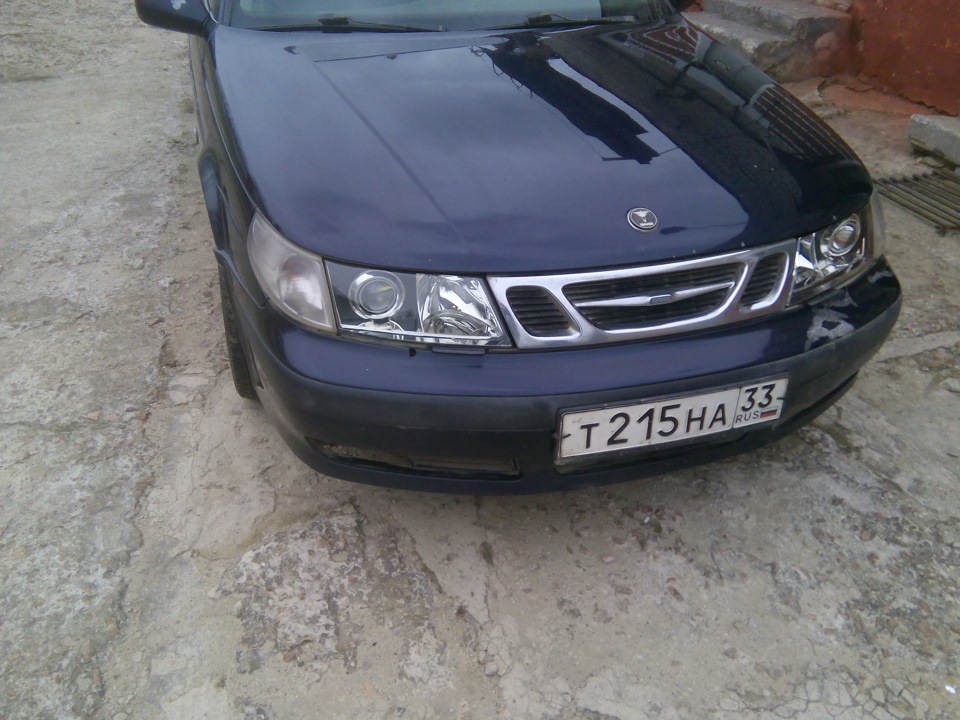 Линзы-или свет без ксенона. — Saab 9-5 (1G), 2,3 л, 2001 года | тюнинг ...