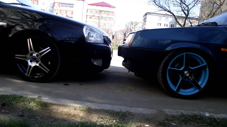 Возможности Paint. Приора на R17 Vossen)) — Lada Приора седан, 1,6 л ...