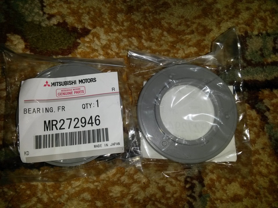 Замена в ходовке. Ч.№1. Перед. — Mitsubishi Lancer IX, 1,6 л, 2005 года ...