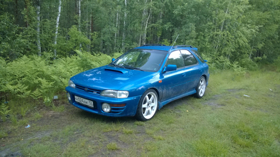 Продал шины — купил машину. — Subaru Impreza (GC/GF), 2 л, 1994 года ...