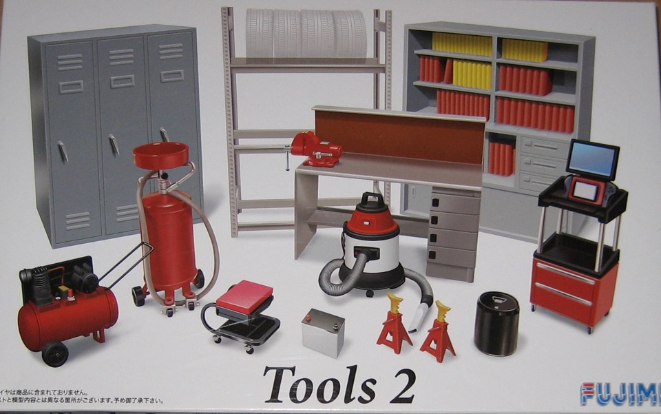 Fujimi Garage & Tools Series Set 2-3 1:24 — DRIVE2
