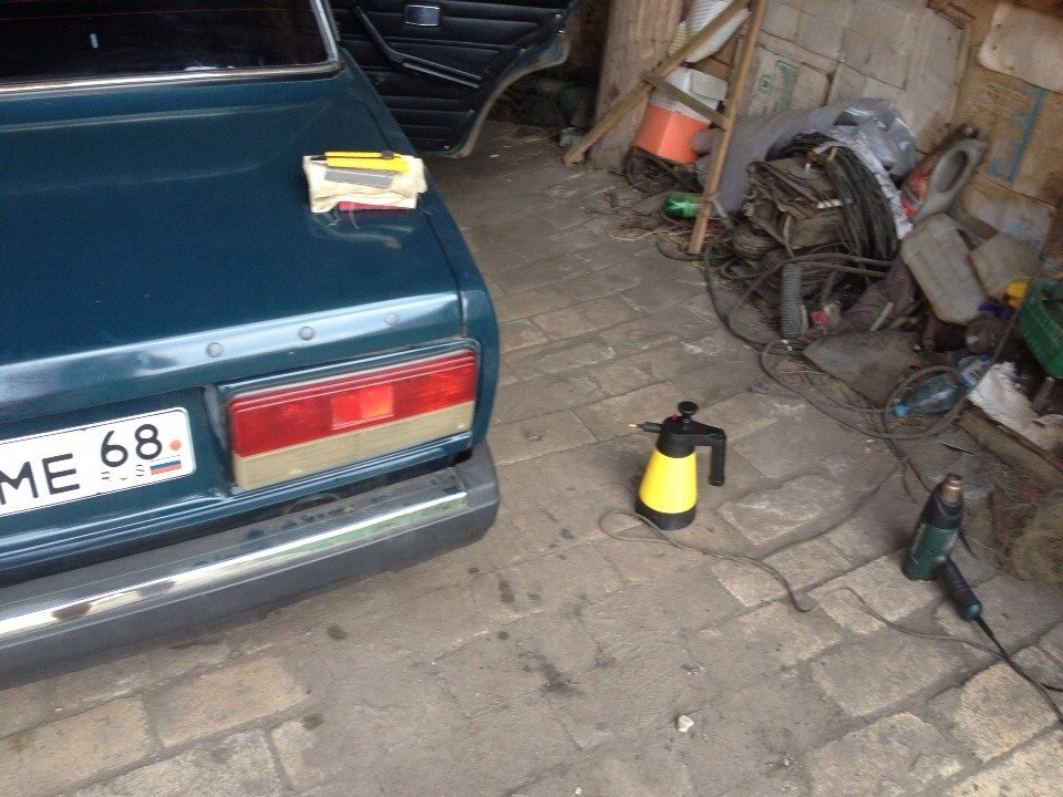 Пленка на задние фары — Lada 21073, 1,6 л, 2002 года | тюнинг | DRIVE2