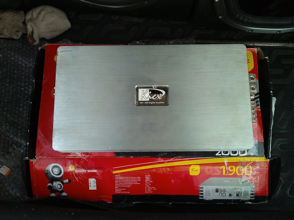 Kicx QS-1.900 — Lada Приора седан, 1,6 л, 2011 года | автозвук | DRIVE2