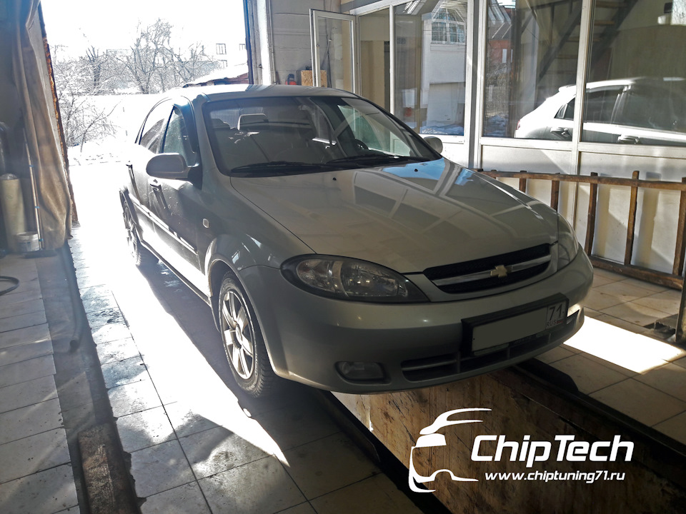 Chevrolet Lacetti 1.6 — ChipTech | Чип-тюнинг в Туле на DRIVE2