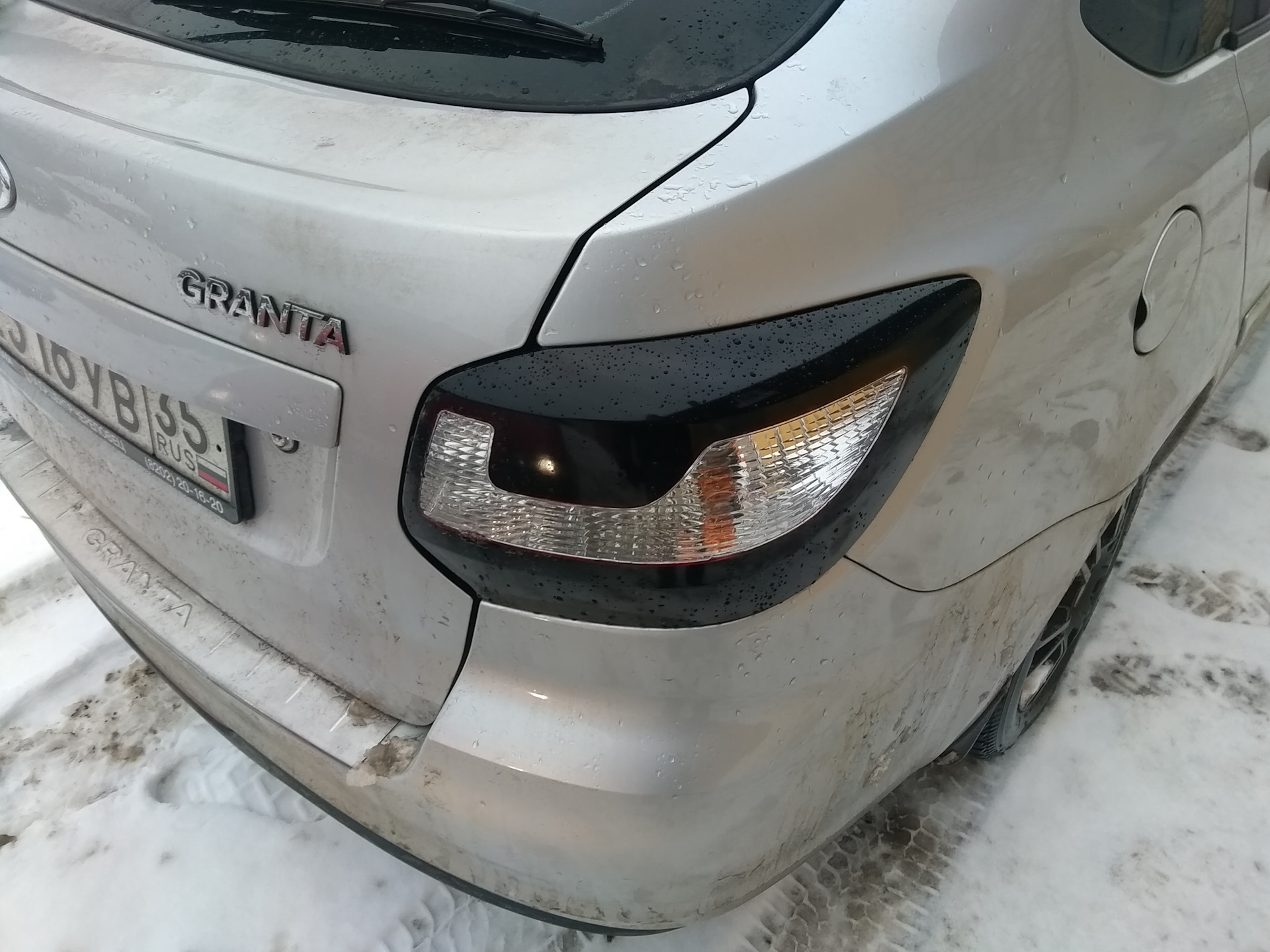 Тонировочка. Или самая сексуальная задница! — Lada Гранта лифтбек, 1,6 ...