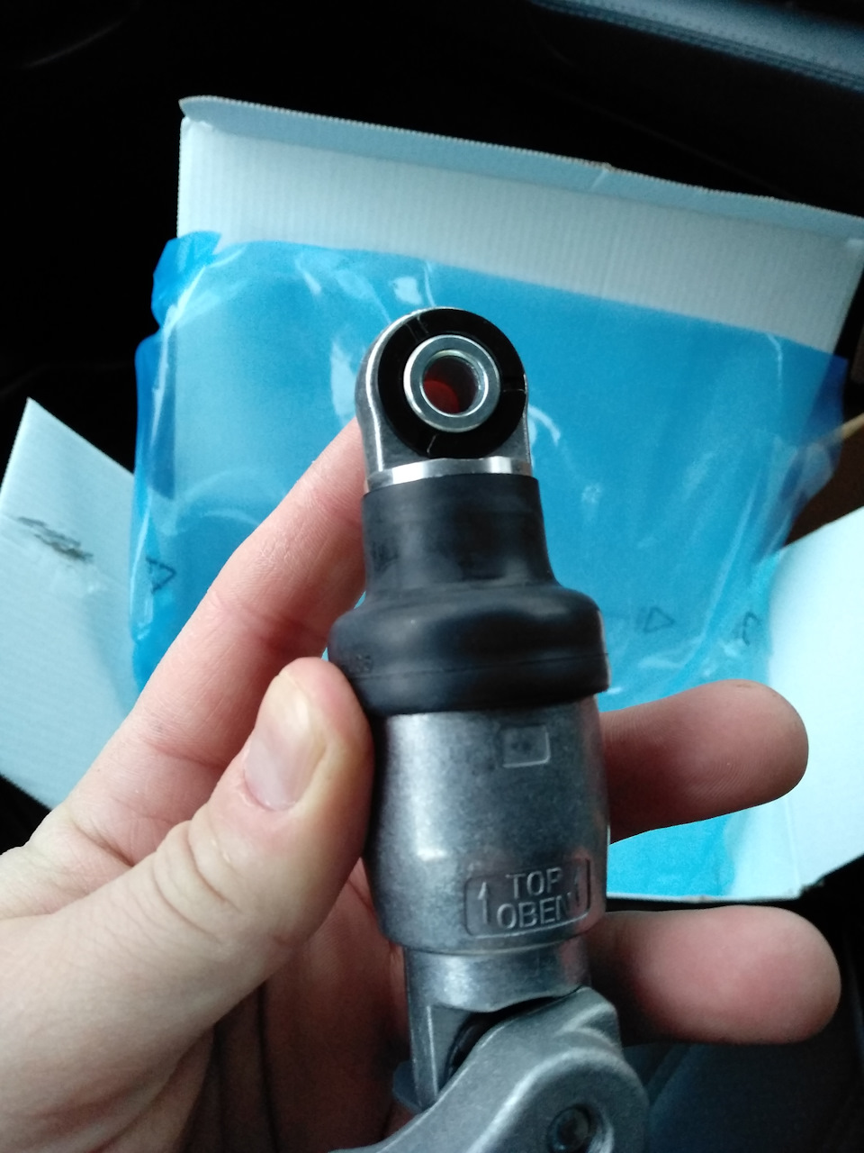 Натяжитель ремня. (Китай) — SsangYong Actyon (2G), 2 л, 2013 года ...