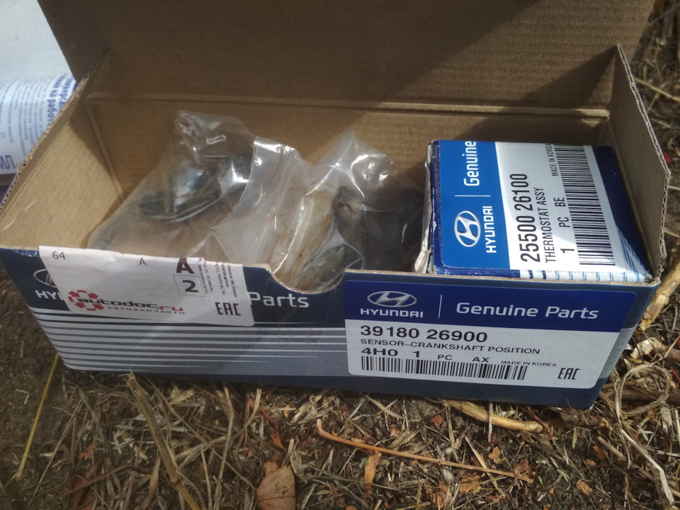 2550026100 Термостатический регулируемый клапан системы охлаждения KIA ...