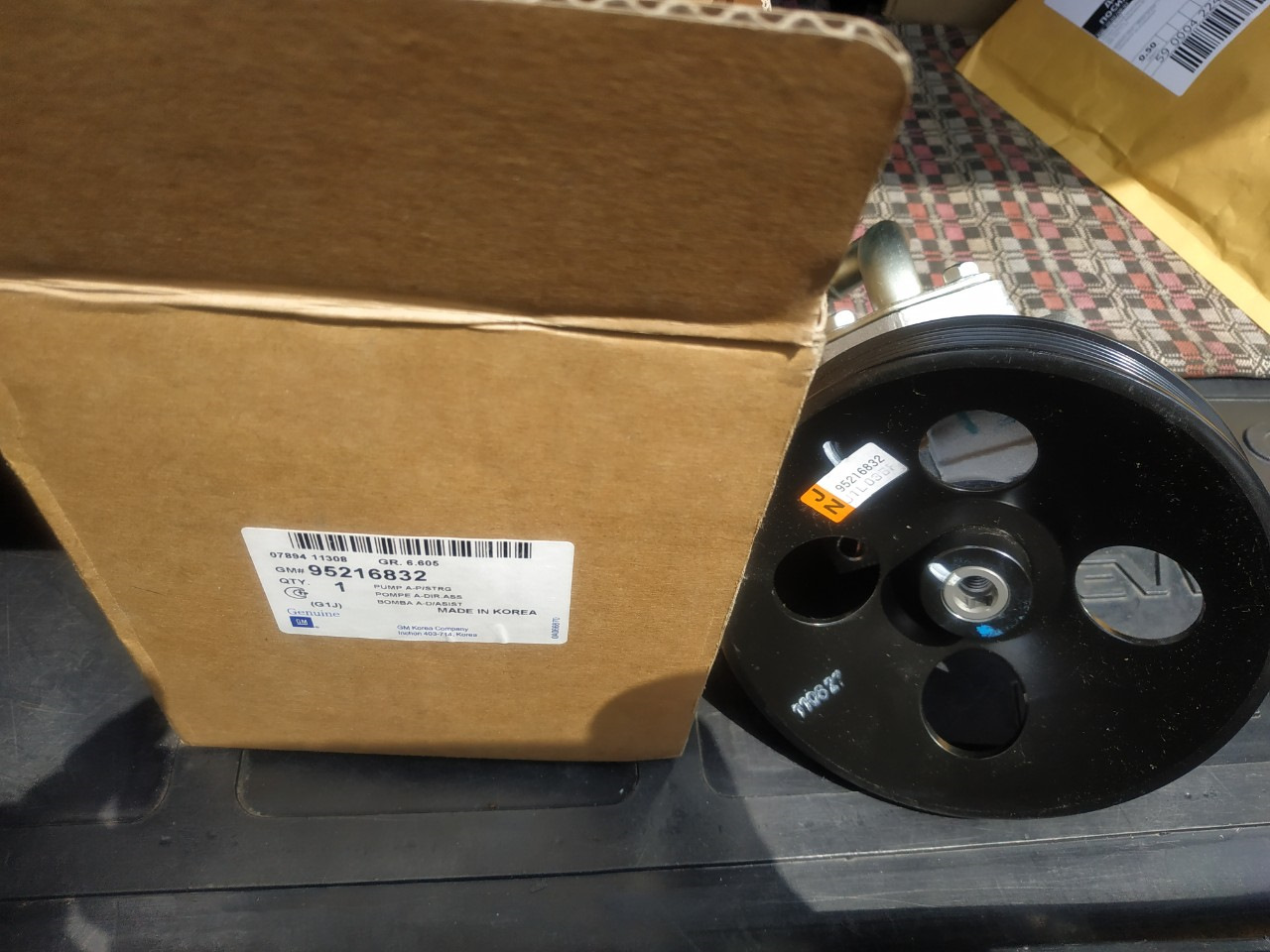 68. Как я менял рулевую рейку. — Chevrolet Lacetti Sedan, 1,8 л, 2005 ...