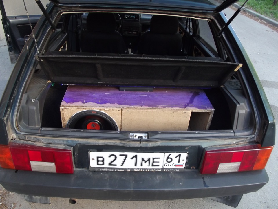 Мистери 12" в чв — Lada 21093, 1,5 л, 2001 года | автозвук | DRIVE2