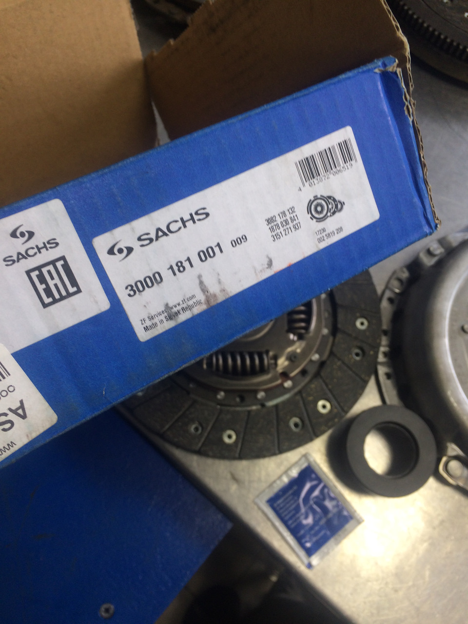 3082178132 Нажимной диск сцепления SACHS | Запчасти на DRIVE2