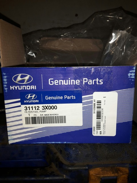 311123X000 Фильтр топливный (бензин) KIA HYUNDAI | Запчасти на DRIVE2