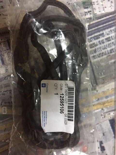 12595106 Прокладка клапанной крышки GM | Запчасти на DRIVE2