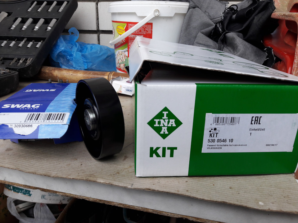 Замена ремня ГРМ ауди а4 2.0 ALT — Audi A4 (B6), 2 л, 2001 года ...