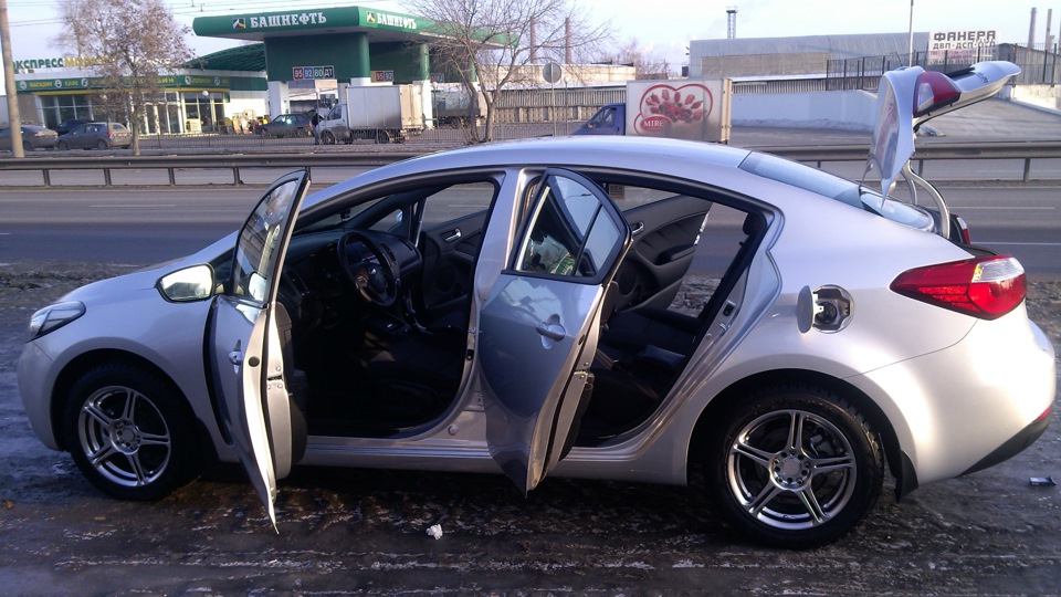 Японские колеса корейскому автомобилю — KIA Cerato (3G), 1,6 л, 2014 ...