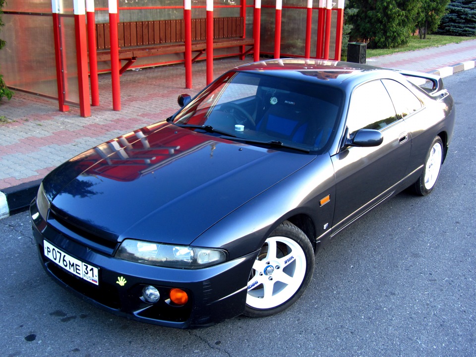 R17 RAYS Volk Racing TE37 — Nissan Skyline (R33 Series 2), 2,5 л, 1996 ...