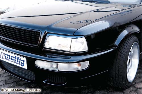 реснички на фары audi 80 mattig — Audi 80 (B4), 2 л, 1995 года | аксессуары | DRIVE2