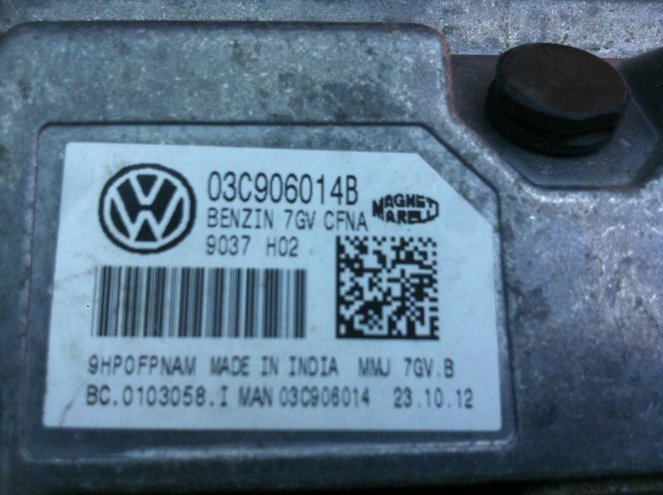 Эбу VW polo sedan 03c906014b — Volkswagen Polo Sedan, 1,6 л, 2014 года ...