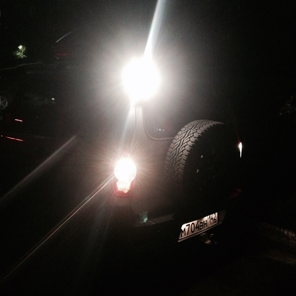 Как светит дополнительный задний? — Chevrolet Niva (1G), 1,7 л, 2013 ...