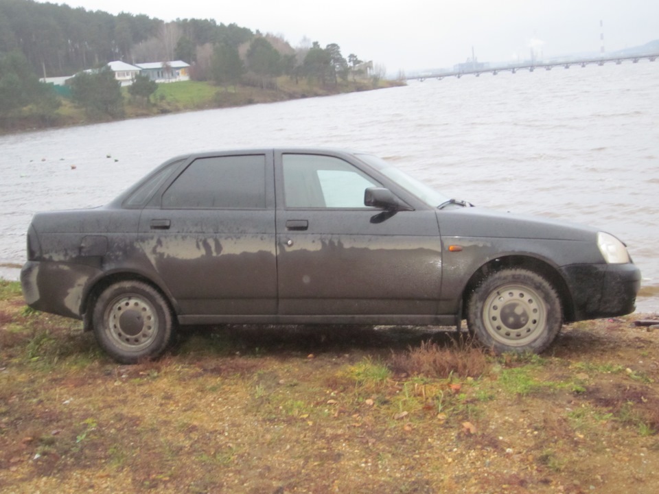 Первые покупки на новую машину. — Lada Приора седан, 1,6 л, 2009 года ...