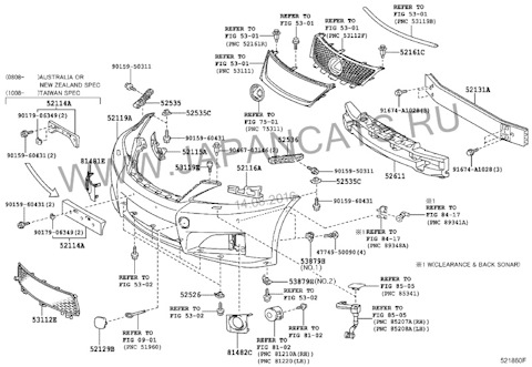 4774950090 Клипса TOYOTA LEXUS | Запчасти на DRIVE2