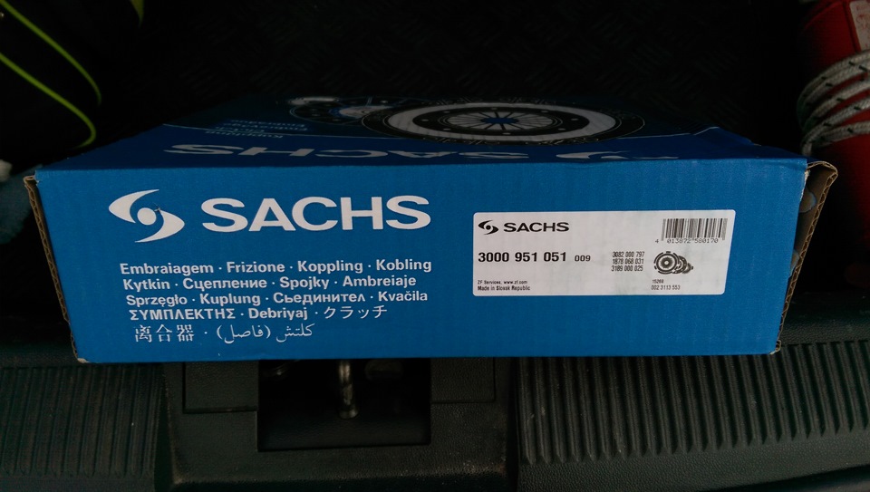 3000951051 Сцепление, комплект для SEAT, VW SACHS | Запчасти на DRIVE2