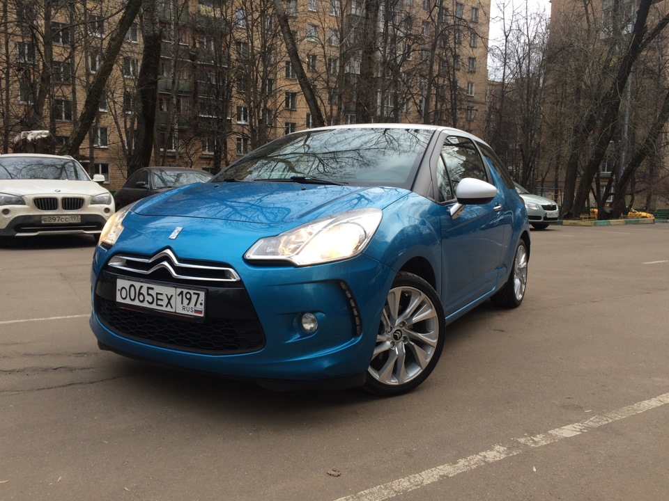 Про то как мы два раза летнюю резину переобували — Citroen DS3, 1,6 л ...
