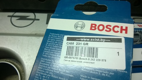 0242229878 Свеча зажигания BOSCH | Запчасти на DRIVE2