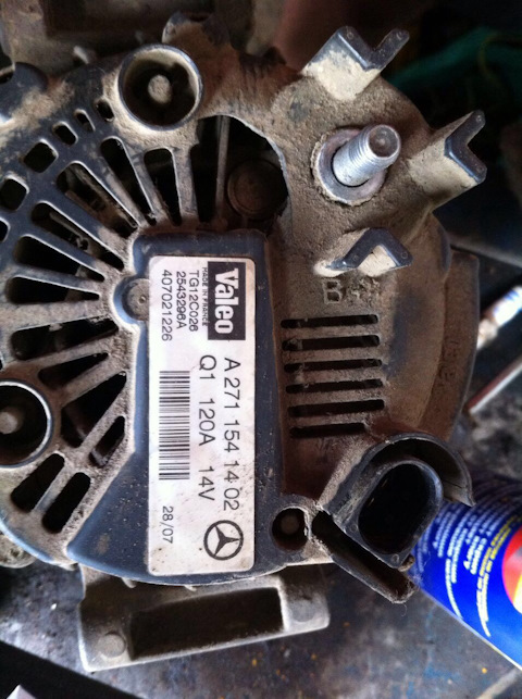 A2711541402 Генератор Mercedes | Запчасти на DRIVE2
