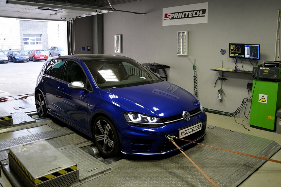 VW Golf 7 R Stage 1 (просто чип) +60лс +120нм APR — Sprintech на DRIVE2