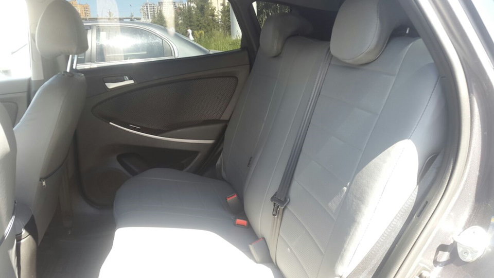Чехлы Автопилот — Hyundai Solaris Hatchback, 1,6 л, 2015 года ...