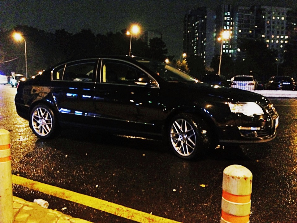 Team dynamics r18 — Volkswagen Passat B6, 1,8 л, 2009 года | колёсные ...