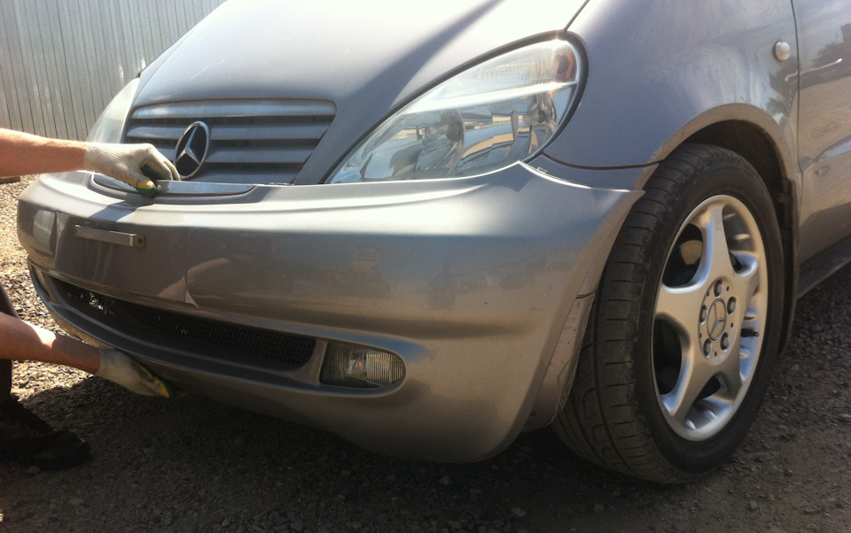 AMG — стайл пакет. Опция 772. — Mercedes-Benz A-Class (W168), 1,9 л ...