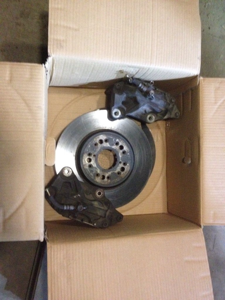 4 поршня, 315мм — Toyota Mark II Qualis, 2,5 л, 1999 года | тюнинг | DRIVE2