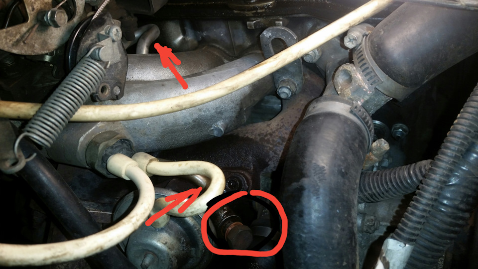 Чистый воздух в целиндры или глушим рециркуляцию отработанных газов ...