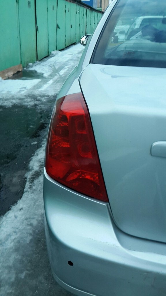 Красные фары — Chevrolet Lacetti Sedan, 1,6 л, 2008 года | аксессуары ...