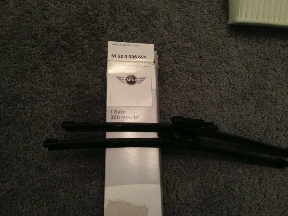 61620036625 Комплект щеток стеклоочистителя BMW | Запчасти на DRIVE2