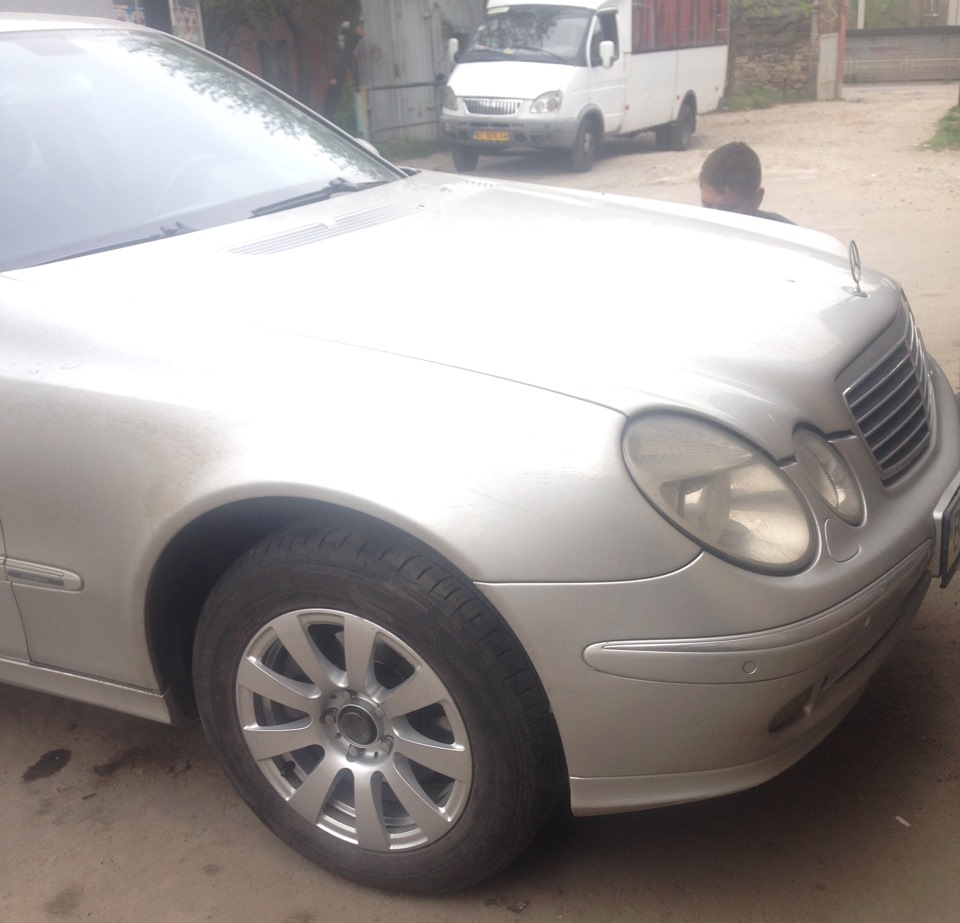 Маленькая проблема с новыми дисками… — Mercedes-Benz E-Class (W211), 3 ...