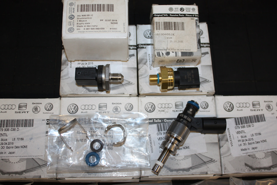 06J906051C Датчик, давление подачи топлива VAG | Запчасти на DRIVE2
