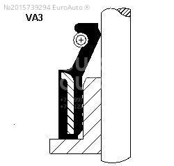 19019704 Уплотнительное кольцо, стержень клапана CORTECO | Запчасти на ...