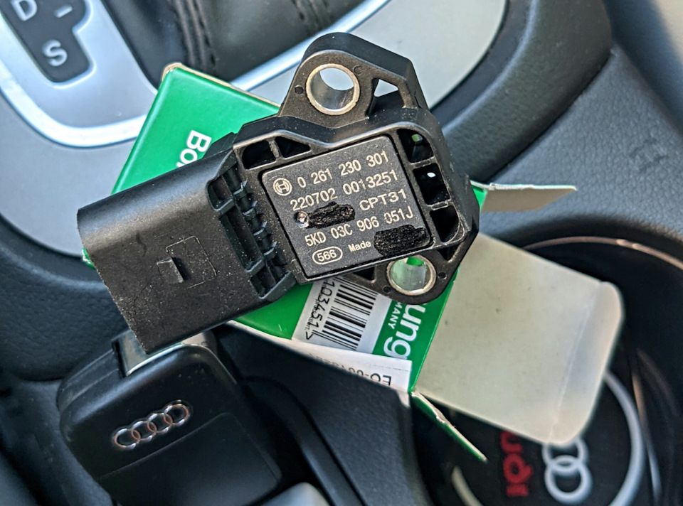 Недодув турбины(ошибка P0299) — Audi Q3 (1G), 2 л, 2013 года | визит на ...