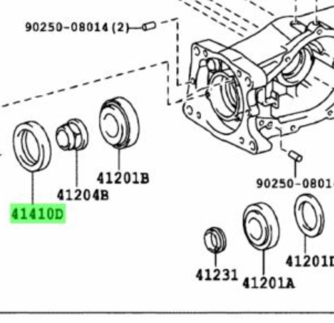 Сальники в редуктор заказаны — Toyota Corolla Fielder (E160), 1,5 л ...