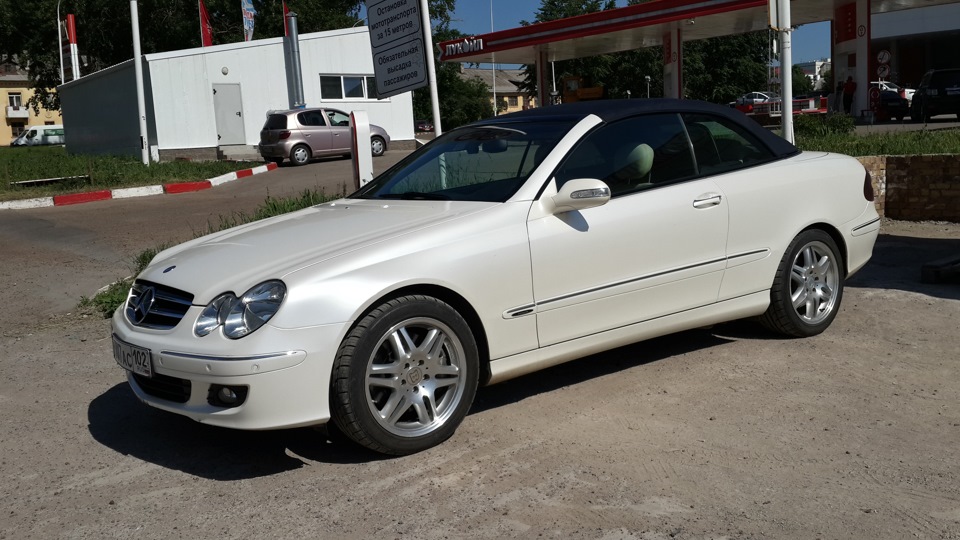 поставил Brabus Monobloc VI — Mercedes-Benz CLK (W209), 1,8 л, 2009 ...