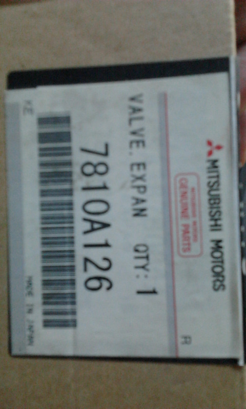 7810A126 Клапан расширительный кондиционера Mitsubishi | Запчасти на DRIVE2