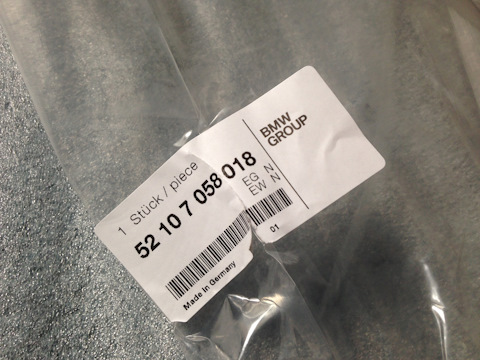 52107058018 Накладка Внутр BMW | Запчасти на DRIVE2