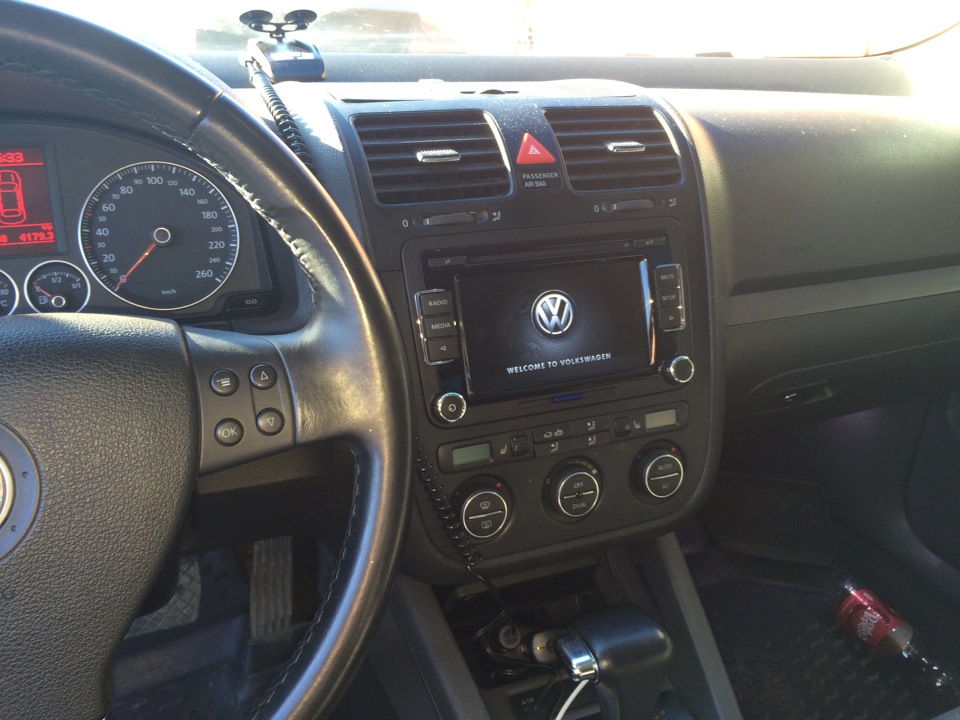 установка RCD-510 + usb — Volkswagen Jetta V, 1,6 л, 2008 года ...