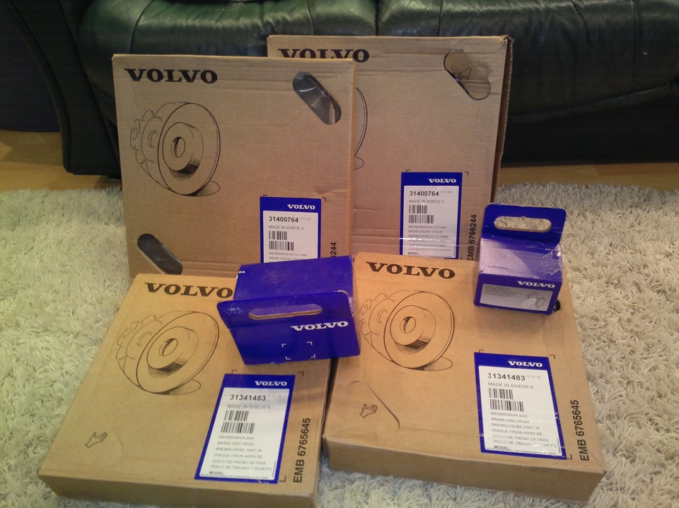 31341483 Диск тормозной Volvo | Запчасти на DRIVE2