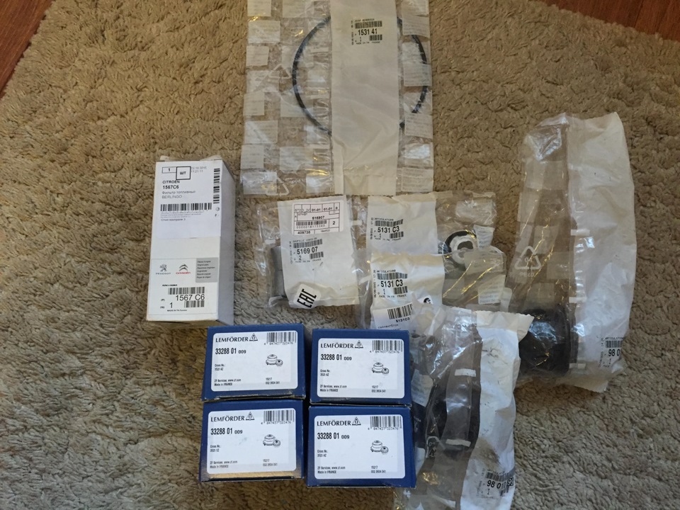 Очередное поступление запчастей — Peugeot 407 Coupe, 3 л, 2006 года ...